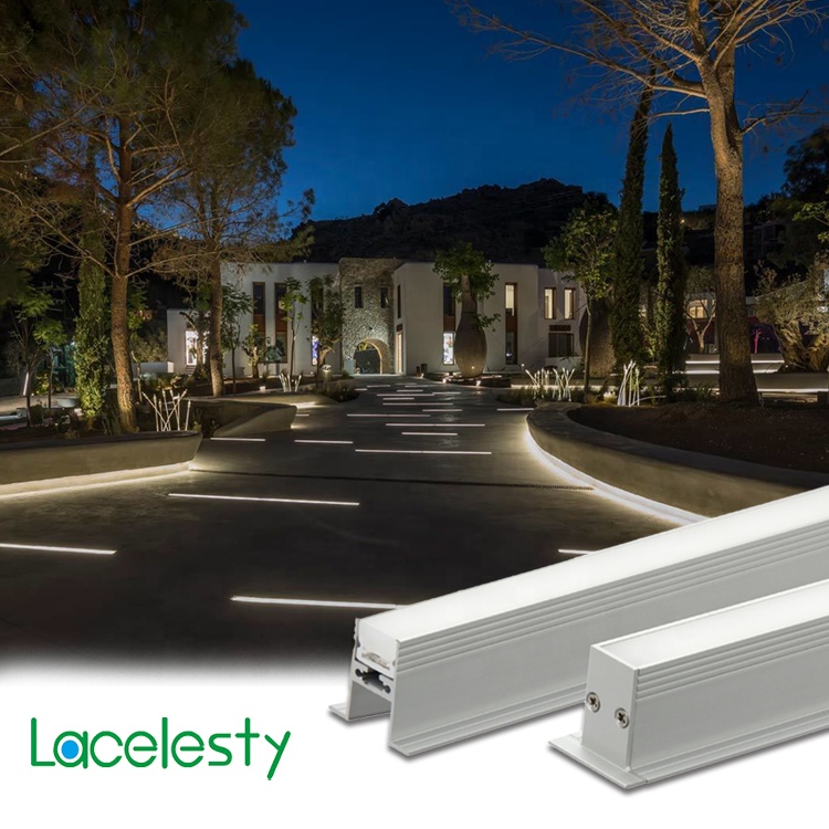 Lacelesty Linear Underground Light Garden Landscape Pathway