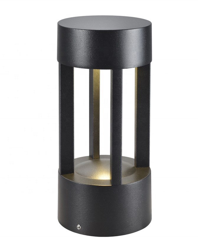 Lampu Bollard LED Taman untuk Patio Pathway Backyard Lawn