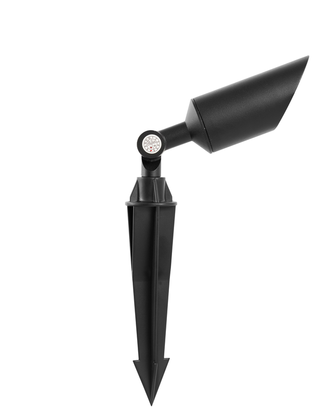 Spike light ip65 led surface round garden lawn ground