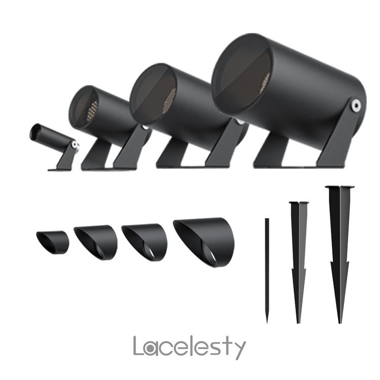 10w Garden Led Spotlight Dimmable Spike light Floodlight - Lacelesty